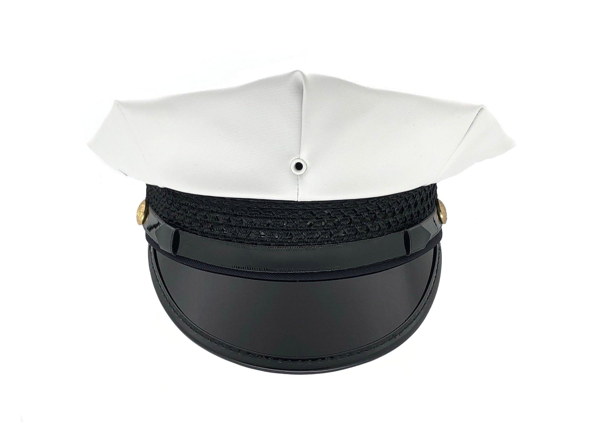 L-5 8-point Cap with Ventilated Braid – Keystone Uniform Cap