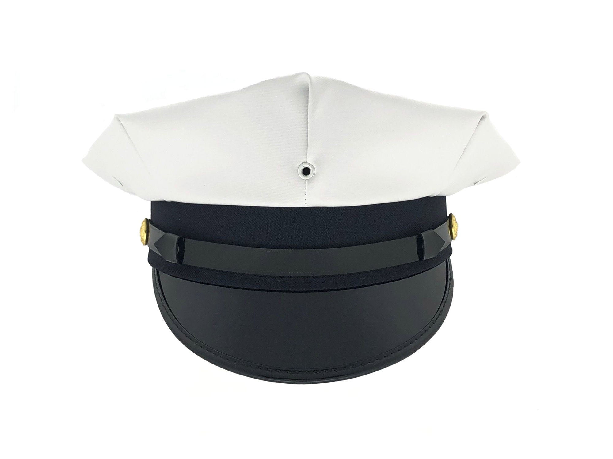 L-6 8-point Cap with Serge Band – Keystone Uniform Cap