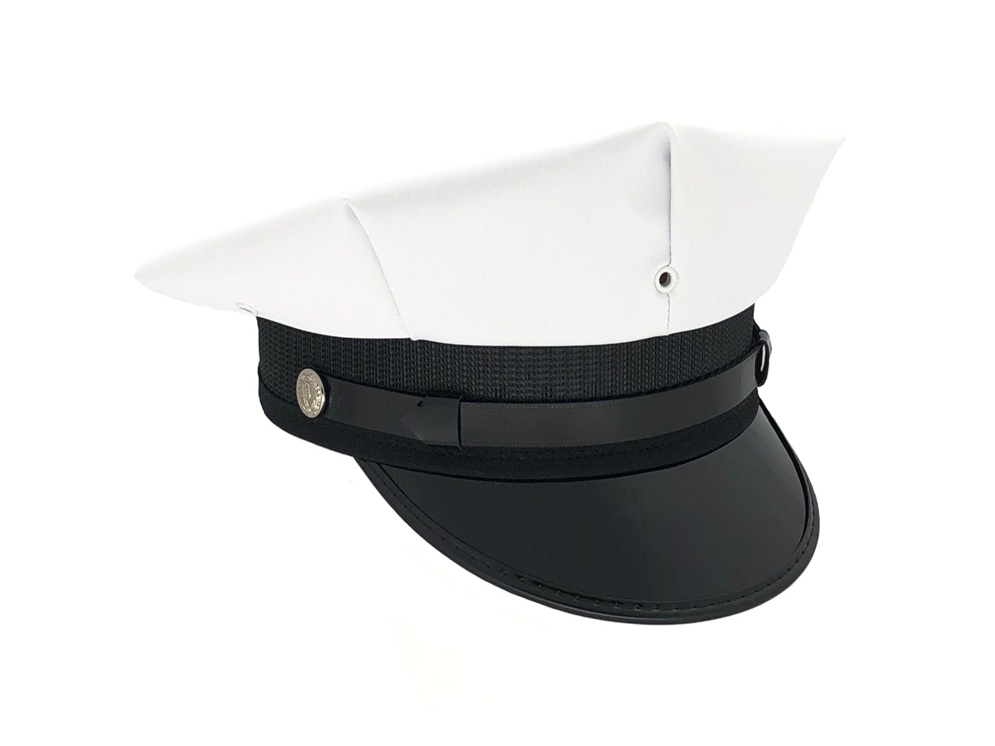 L-8 8-point Cap with Nylon Mesh – Keystone Uniform Cap